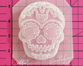 Sugar skull mold | Etsy