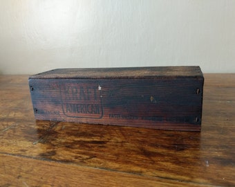 Antique cheese box | Etsy