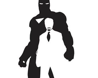 Iron man wall decal | Etsy