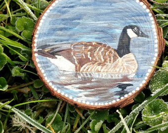 Noel A Primitive Folk Art Canadian Goose Pattern