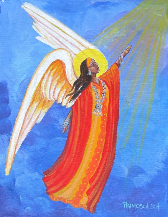 Ascending Angel Print