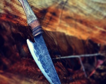 Hand forged knife | Etsy