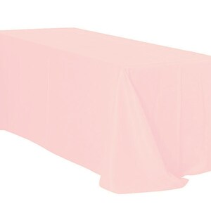 Blush tablecloth | Etsy