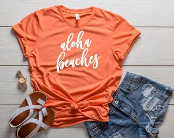 Beach shirts | Etsy