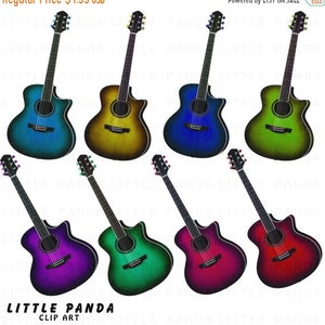 Guitar clipart | Etsy