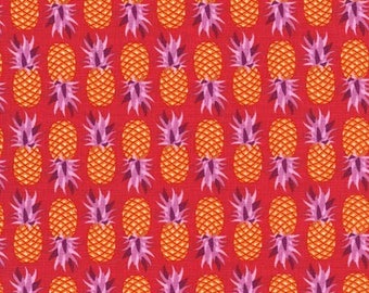 Pineapple Fabric Pineapple Print Large By Shelbyallison