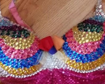 Rainbow bras | Etsy