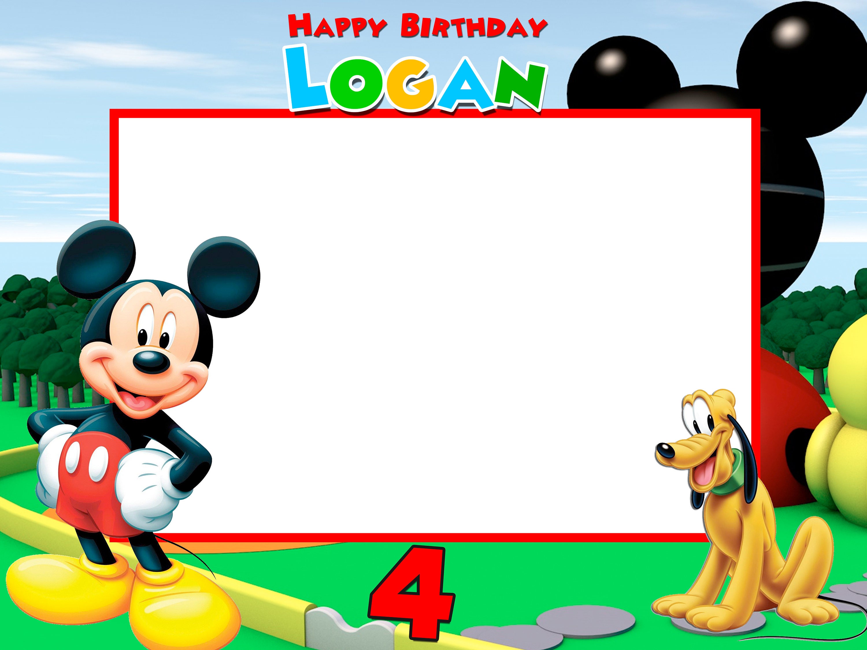 Mickey Mouse Picture Frames