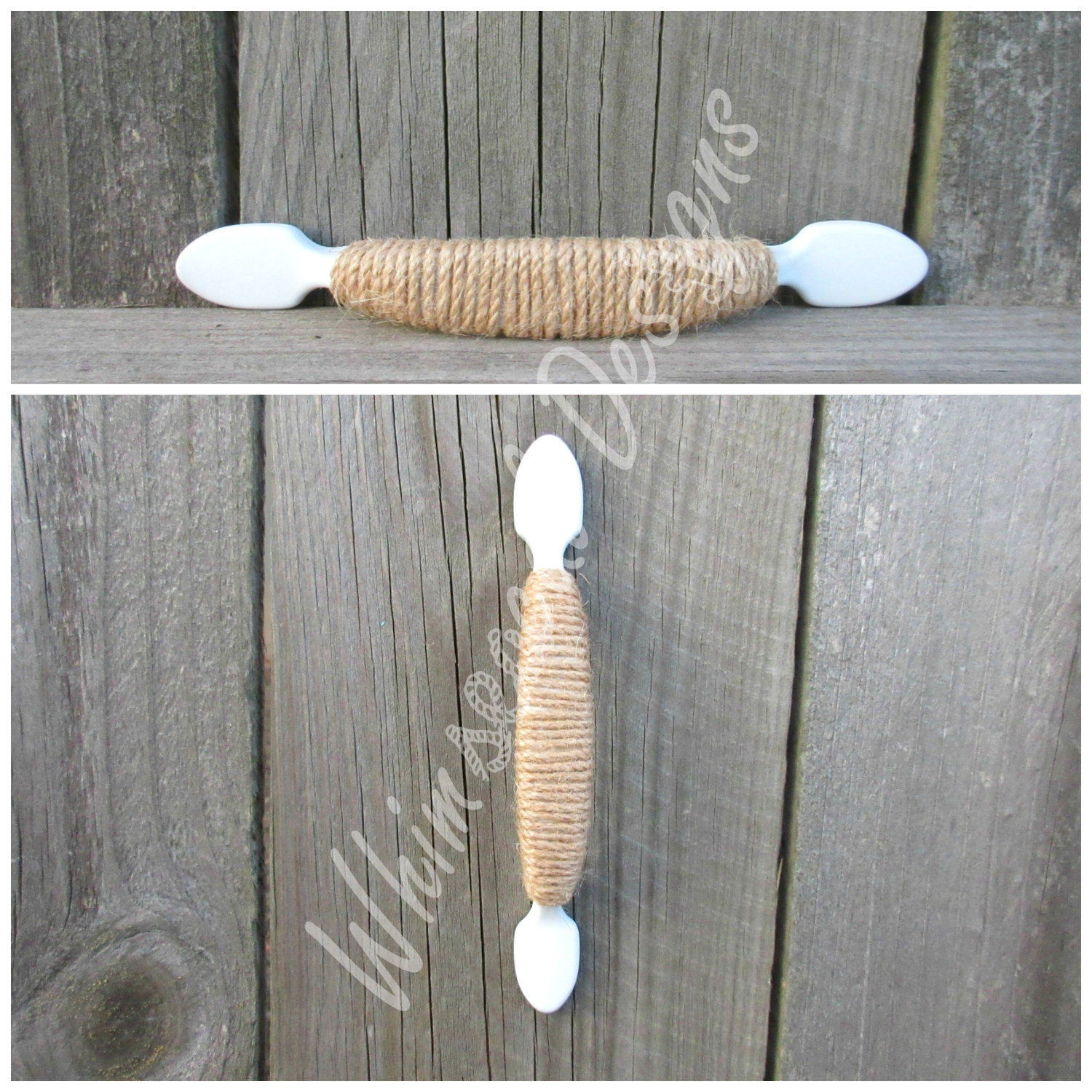 Rope Drawer Pull Twine Pull Rope Handle Beach Decor