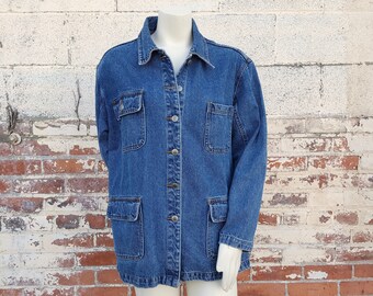 90s denim jacket | Etsy