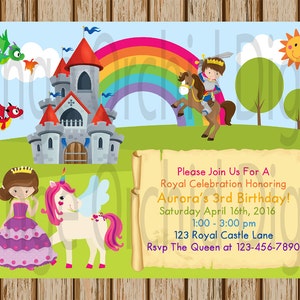 Fairytale invitation | Etsy