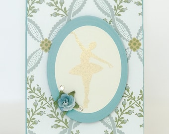 Dance recital card | Etsy