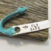 Personalized Luggage Tag Small Luggage Tag Fly Safe Tag Custom