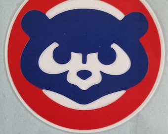 Chicago cubs decal | Etsy
