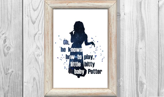 Bellatrix Lestrange Poster Quote Harry Potter Poster