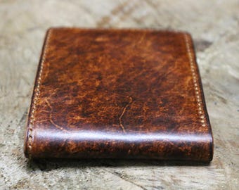 Mens leather wallet | Etsy