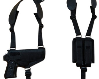 New Horizontal Cross Harness Gun Shoulder Holster for Full