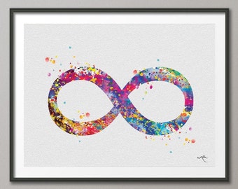 Infinity wall art | Etsy