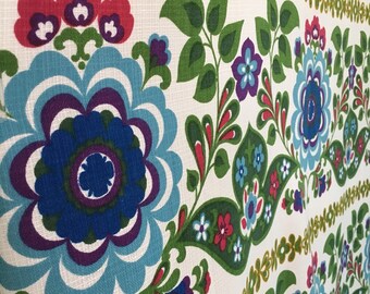 Floral curtains | Etsy