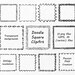 Doodle Square Clipart Hand drawn Square Frames Clip art PNG