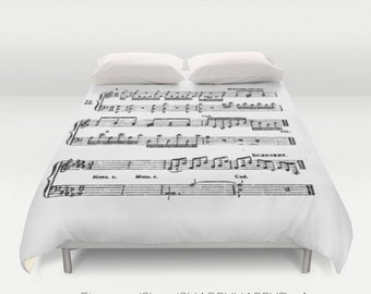 Music bedding | Etsy