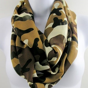 Camouflage scarf | Etsy