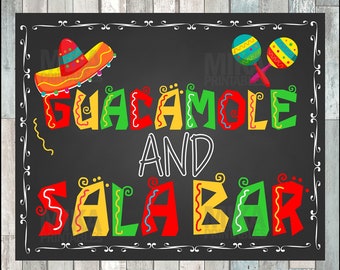 Taco bar sign | Etsy