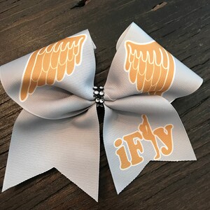 Flyer cheer bow | Etsy