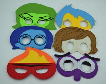 Emotions masks | Etsy