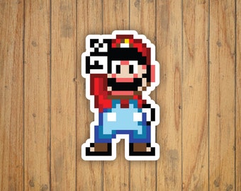 Super mario decal | Etsy
