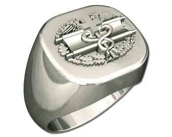 Military signet ring | Etsy