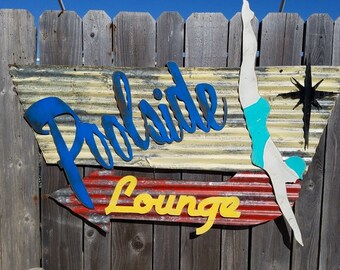 Swimming pool signs | Etsy