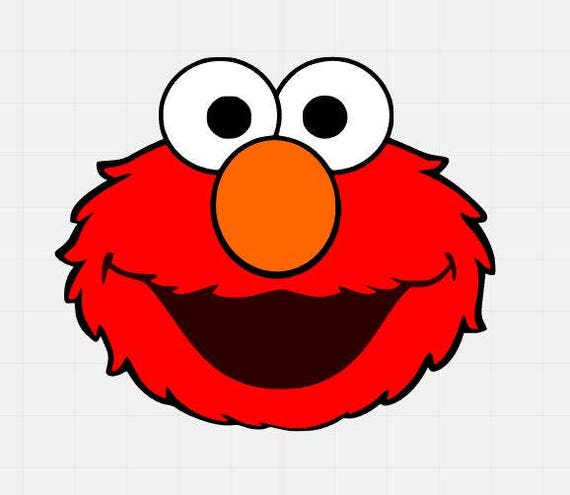 Elmo Svg File Sesame Street Svg Svg Cutting File Svg File