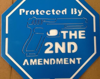 2nd amendment sign | Etsy