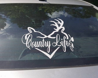 Country life decal | Etsy