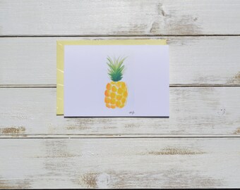 Pineapple card | Etsy