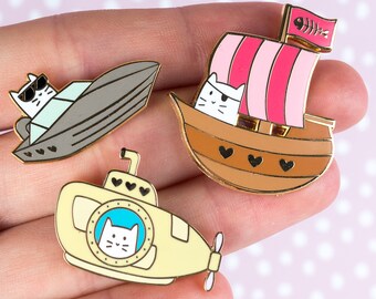 Cat pin | Etsy