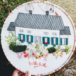 Embroidered quote | Etsy