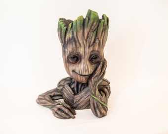 Groot flower pot | Etsy