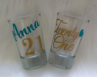 21st birthday cup | Etsy