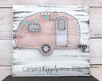 Camper string art | Etsy