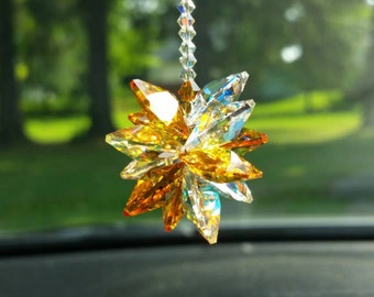 Hanging crystal | Etsy