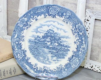 Blue transferware | Etsy