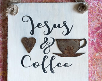 Jesus and coffee | Etsy