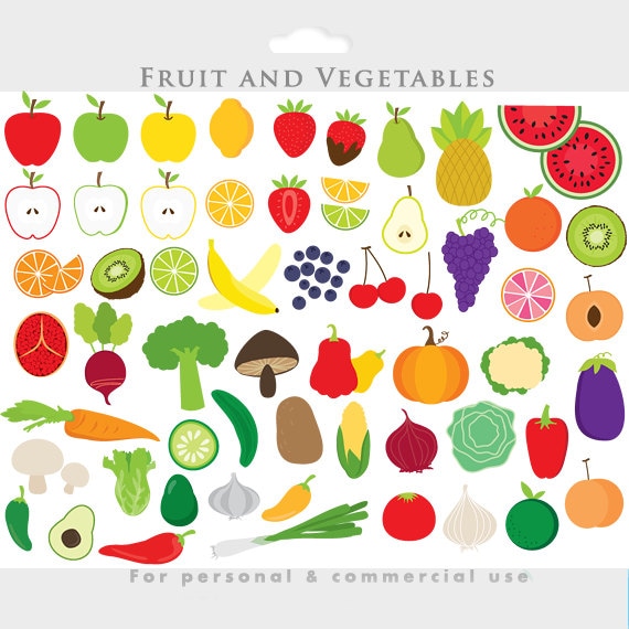 Vegetable clipart fruit clip art apple clipart slices