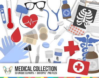 Medicine clipart | Etsy