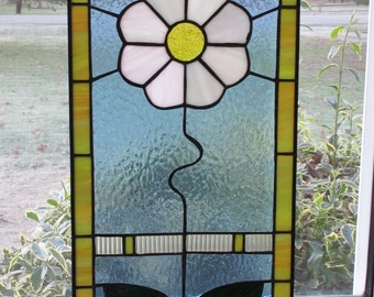 Stained glass daisy | Etsy
