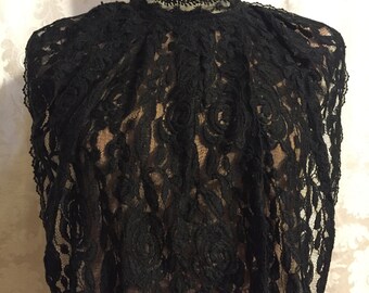 Lace cleavage cover | Etsy