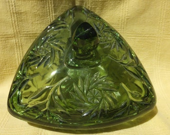 Green candy dish | Etsy