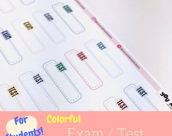 Student planner stickers | Etsy
